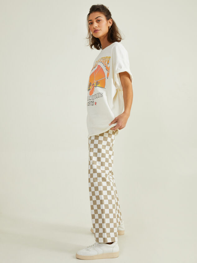 Rolling Stones Oversized Graphic Tee in Off White | Altar'd State